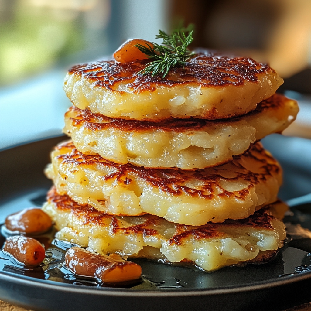 Crispy German Potato Pancakes Recipe Crispy German Potato Pancakes Recipe