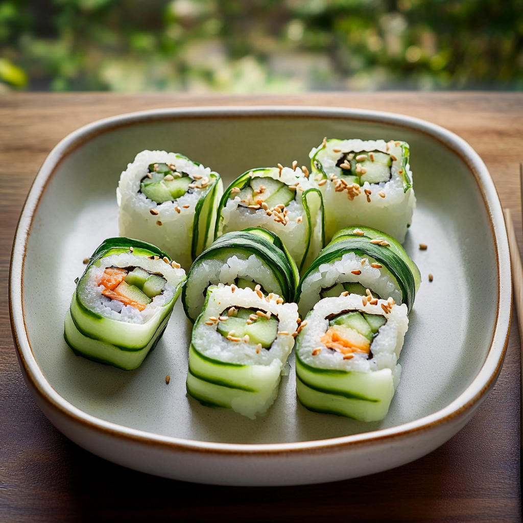 Easy and Delicious Cucumber Sushi Recipe