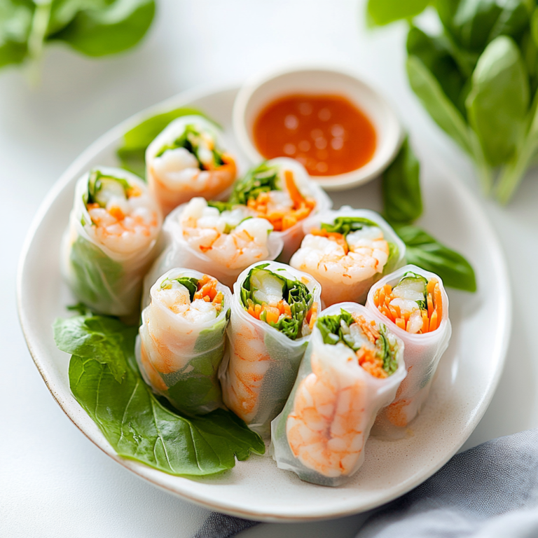Delicious Shrimp Spring Rolls Recipe