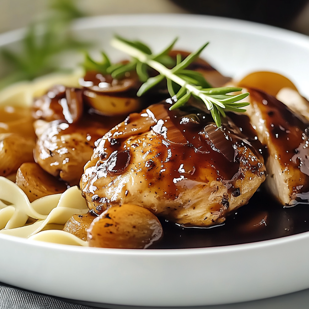 Slow Cooker Balsamic Chicken